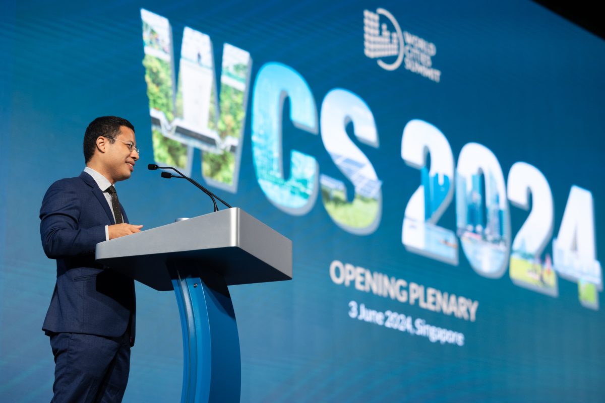 WCS Opening Plenary - Minister Desmond Lee - IAA - Industrial Automation